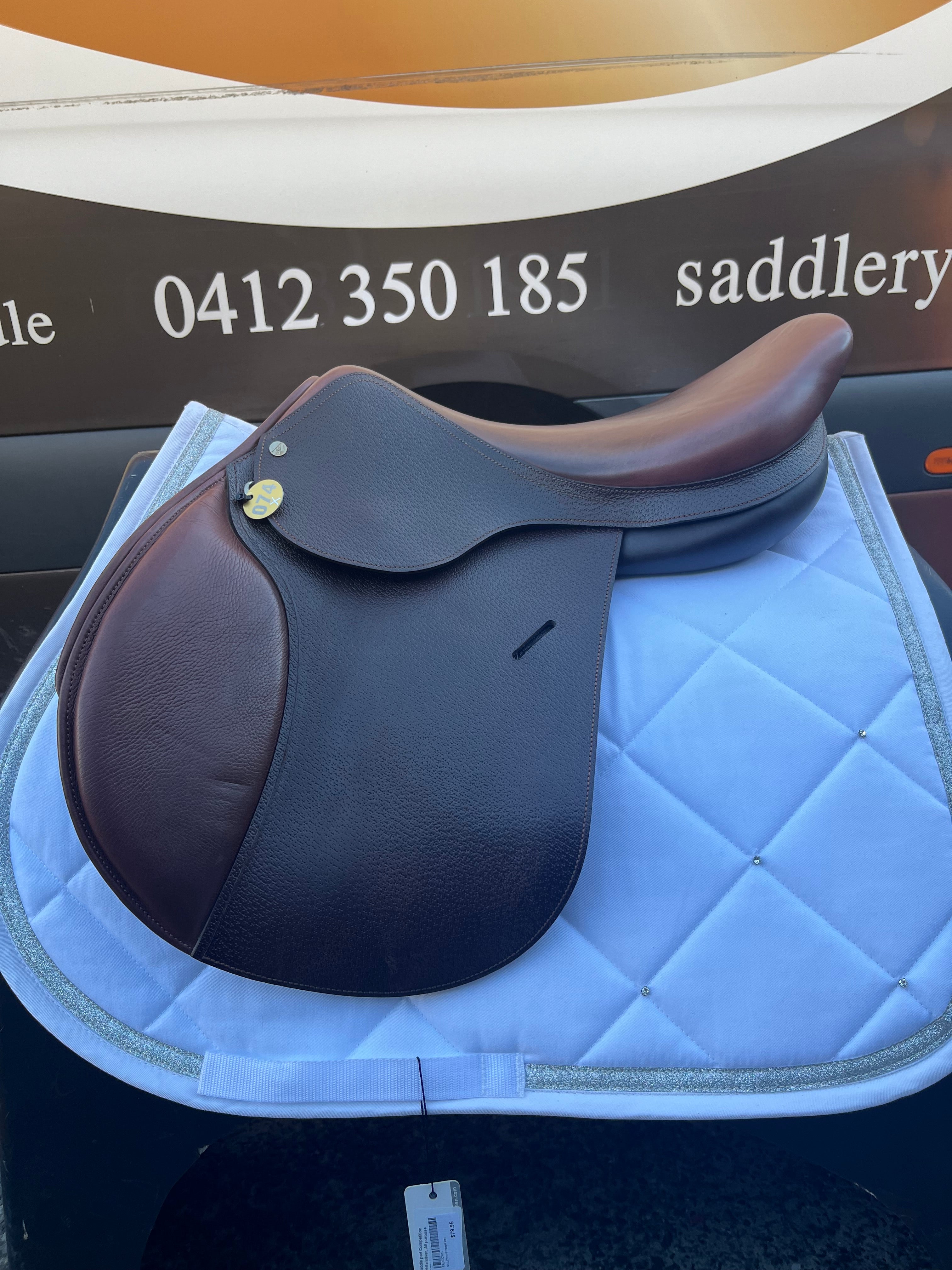 2nd Hand ATM Jump Saddle by Luc Childeric C074X – Brighton Saddlery